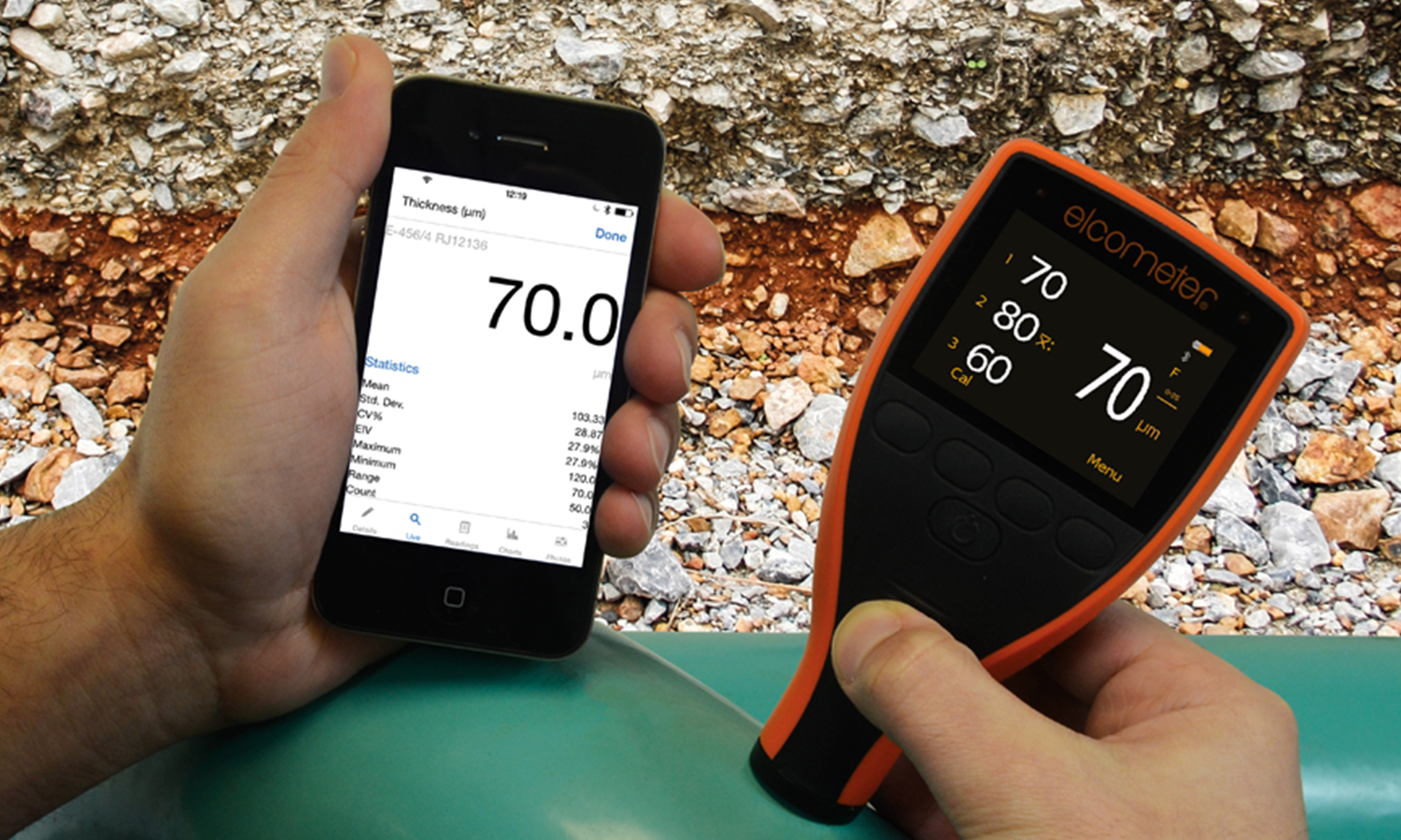 Elcometer 456 IPC Industrial Protective Coating Thickness Gauge