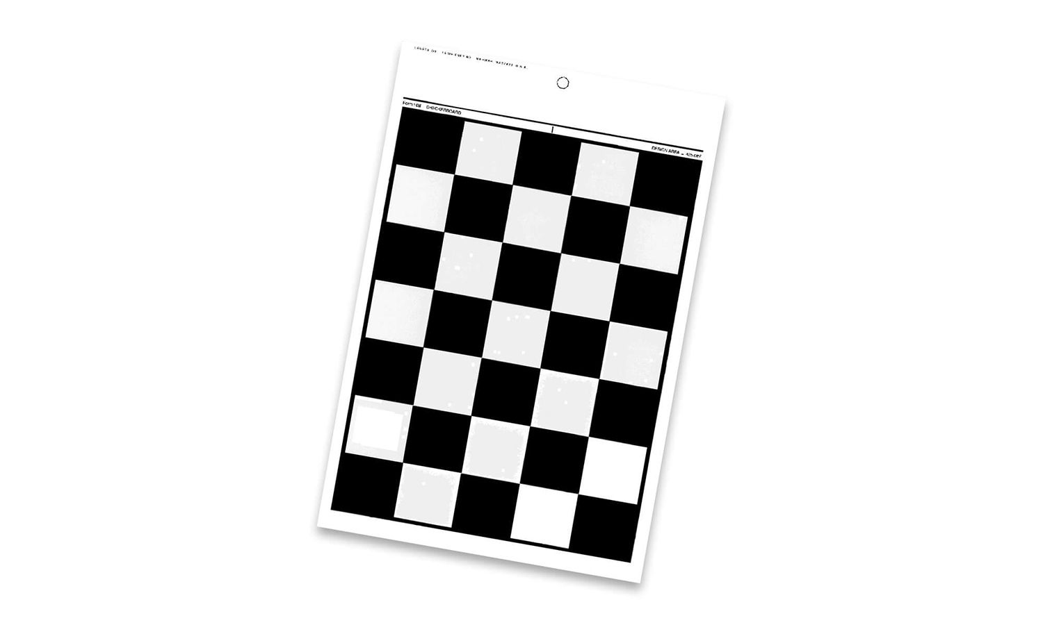Elcometer 4695 Checkerboard Charts